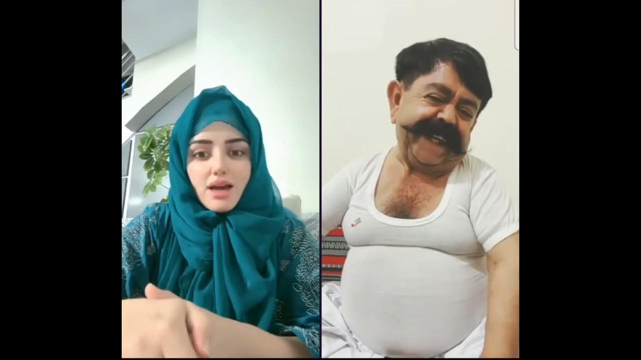 sundal khattak aw malak intezar life new video funny gaf shaf malak Saib Zama ho zara ye sundal ...