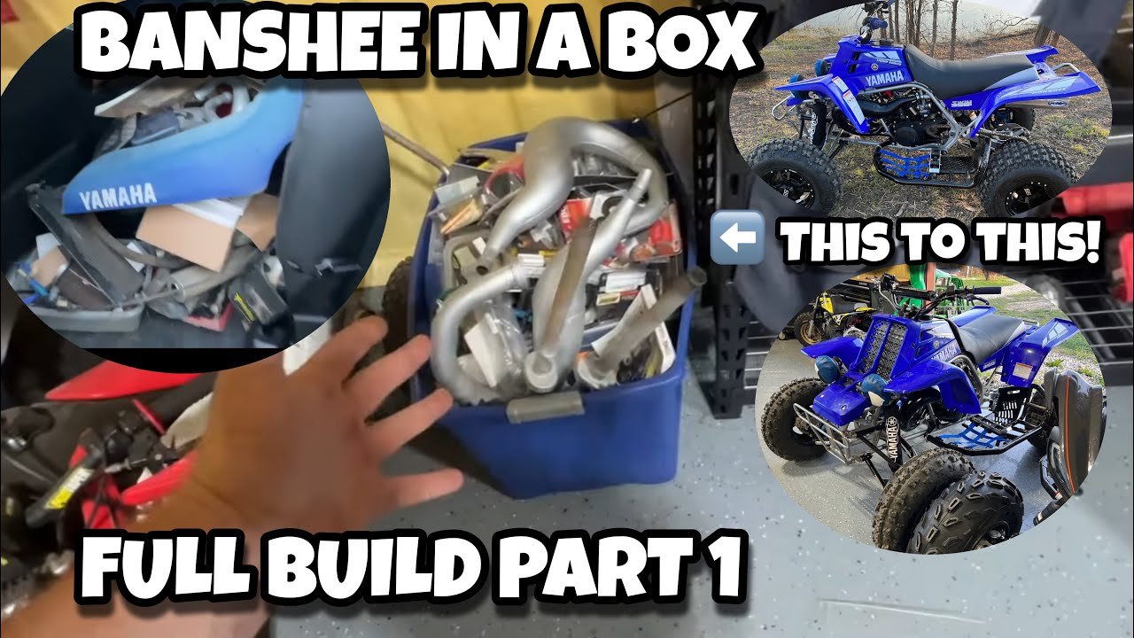 Banshee in a Box | Full Build Part 1 | Yamaha Banshee Build - YouTube