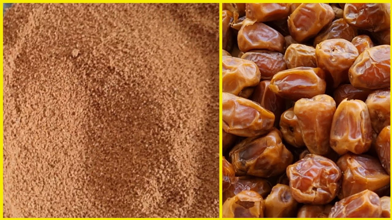 Poudre de dattes fait maison, Polvere di datteri ☀️ - YouTube