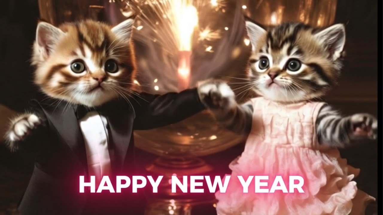 Happy New Year! (Cat Compilation) - YouTube