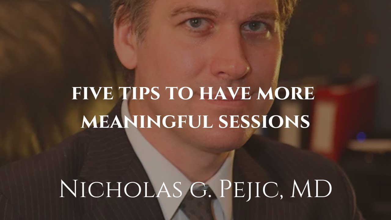 Five Tips to Have More Meaningful Sessions - YouTube