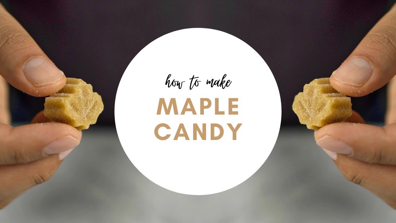Maple Candy Recipe for Maple Syrup Lovers 🍁 - YouTube