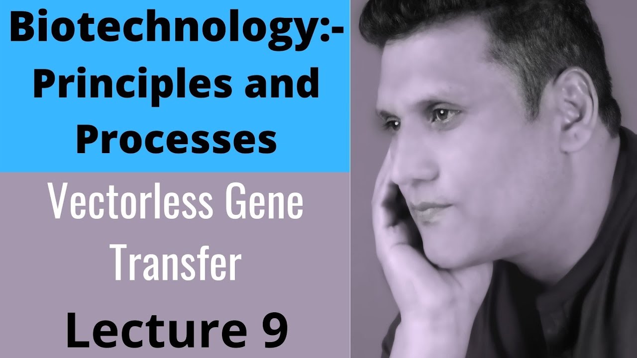 Biotechnology Principles and Processes:- Vectorless Gene Transfer - YouTube