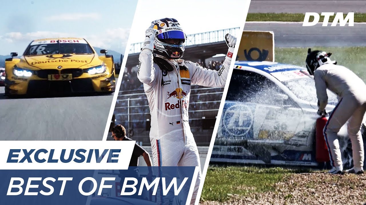 BMW - The best moments of DTM season 2017 - YouTube