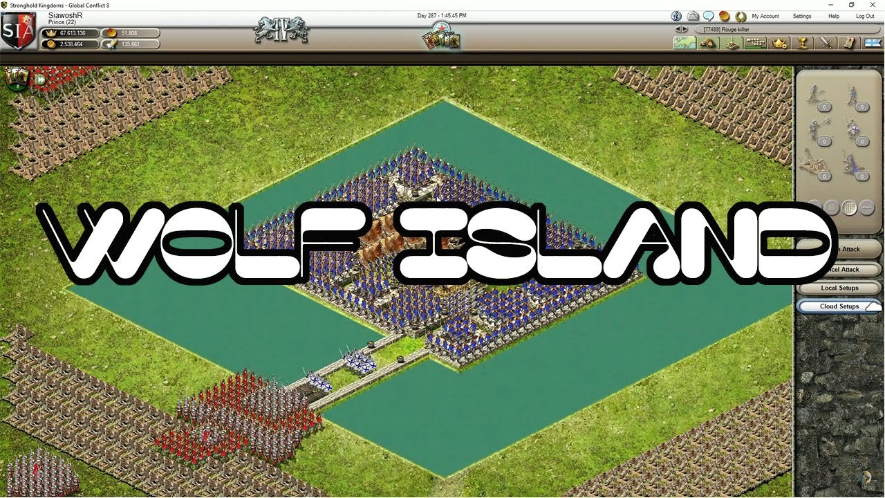 Mastering SHK: hit the AI Wolf Castle for 5 Million Honor - YouTube