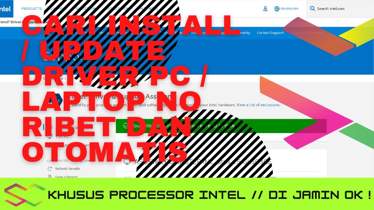 Cara cari driver PC / Laptop No Ribet dan otomatis - YouTube
