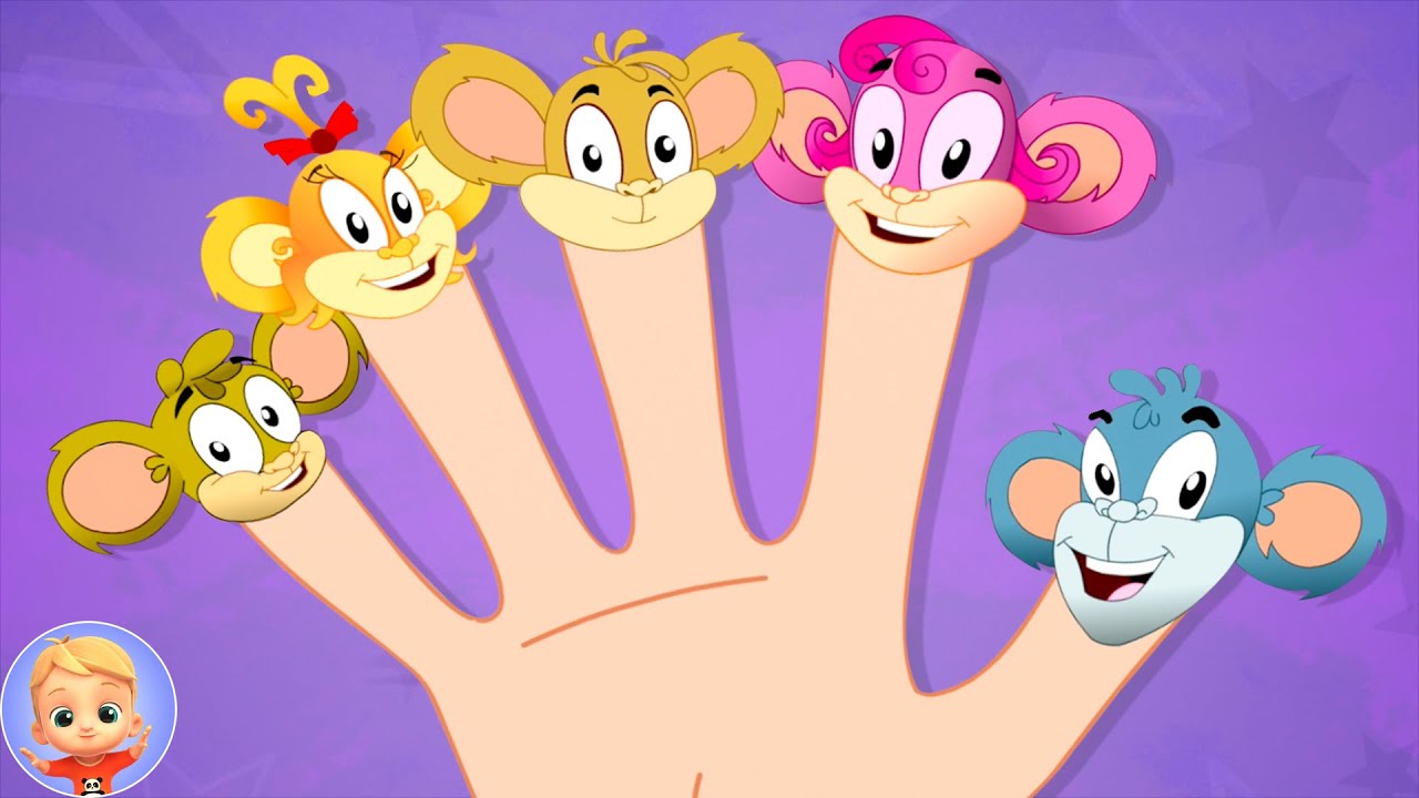 Monkey Finger Family Nursery Rhyme and More Kids Songs - YouTube