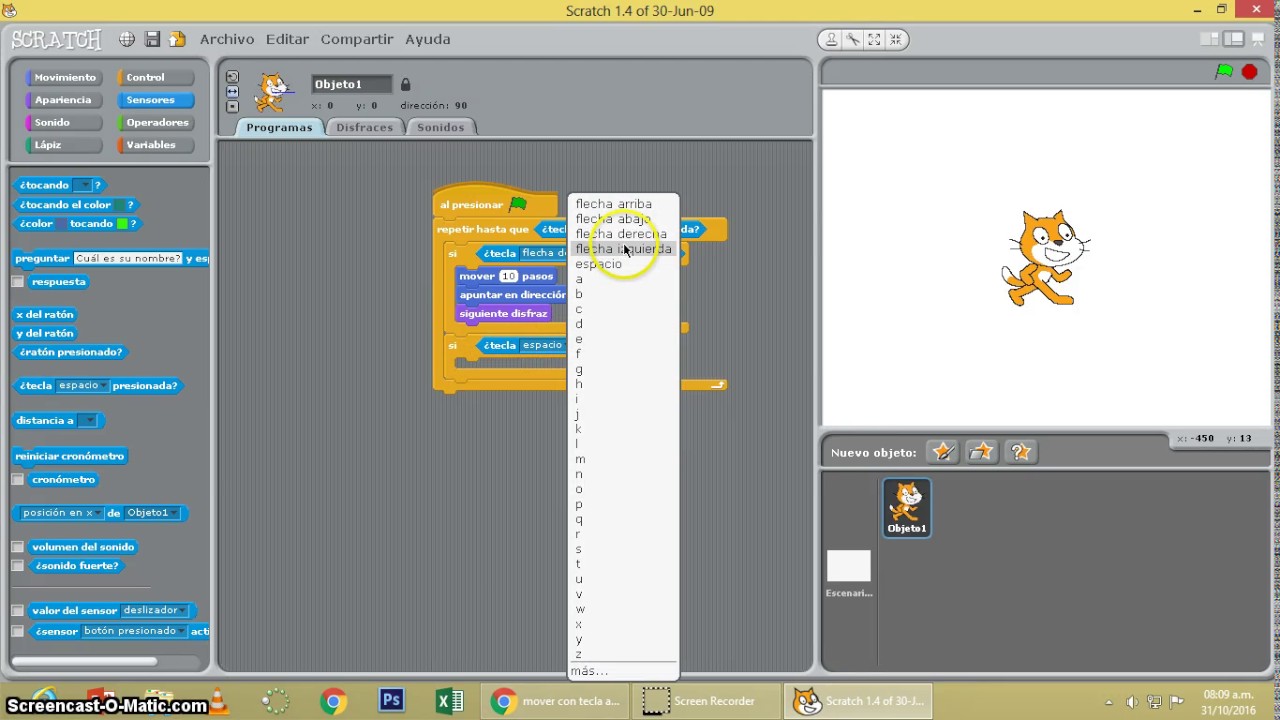 Scratch: Programación avanzada del gato - YouTube