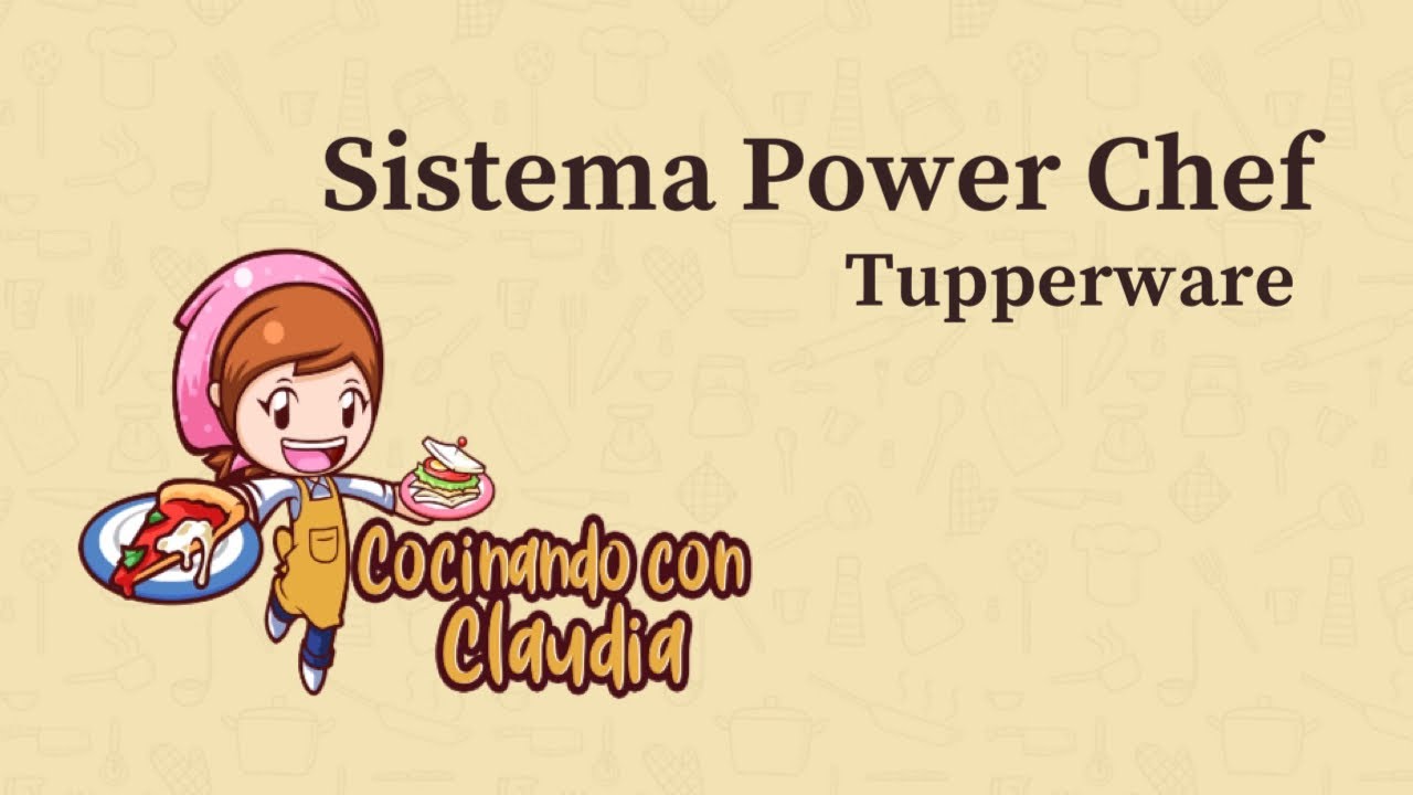 Sistema Power Chef Tupperware - YouTube