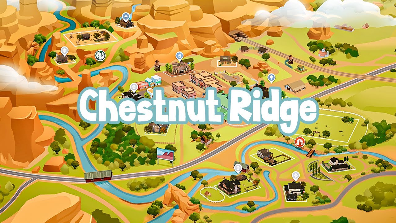 On commence la rénovation de Chestnut Ridge : Organisation de la map ...