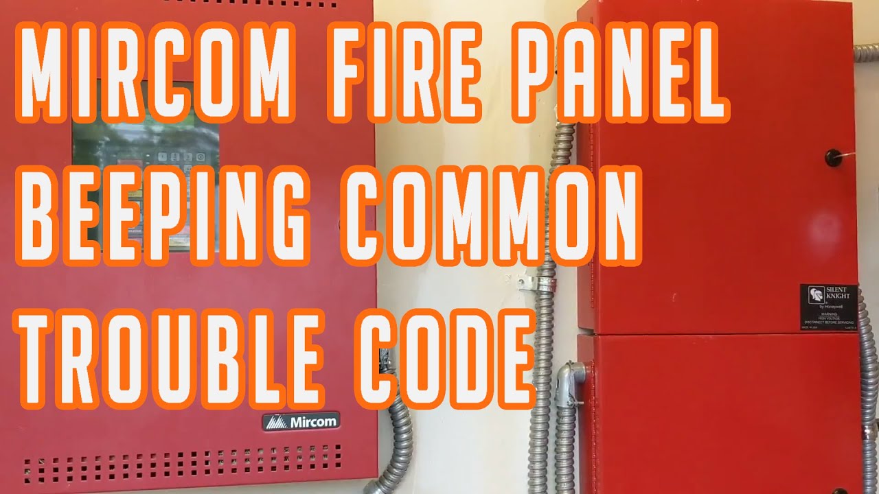 Mircom Fire Panel Beeping Common Trouble - YouTube