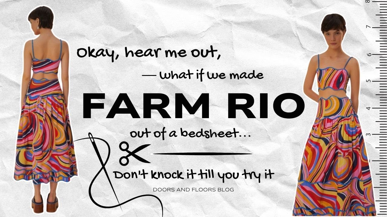 Making My Own Farm Rio Multicolor Waves 2 Piece Set | Part 1 ...