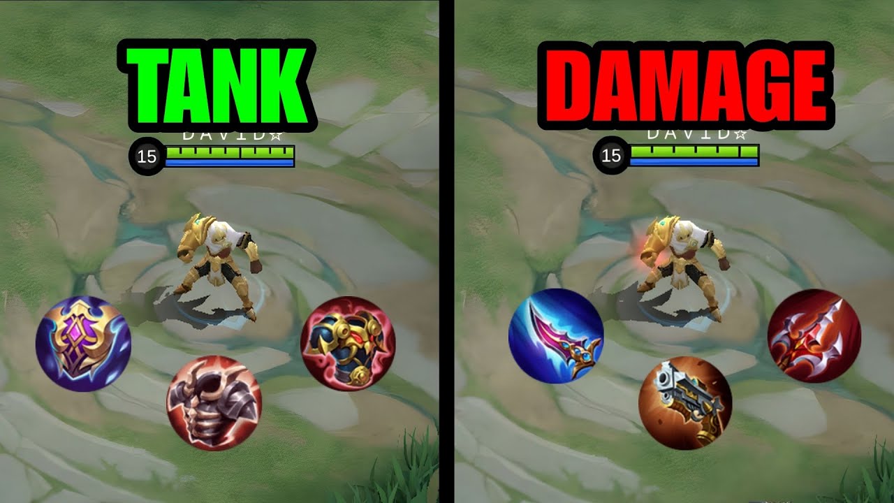 tank vs damage build aldous - YouTube