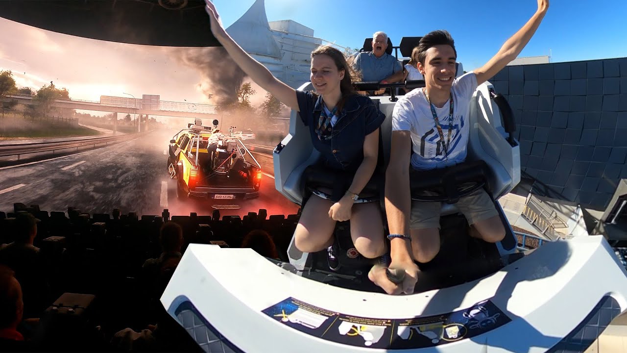 DÉCOUVERTE DE LA NOUVELLE ATTRACTION DU FUTUROSCOPE - YouTube