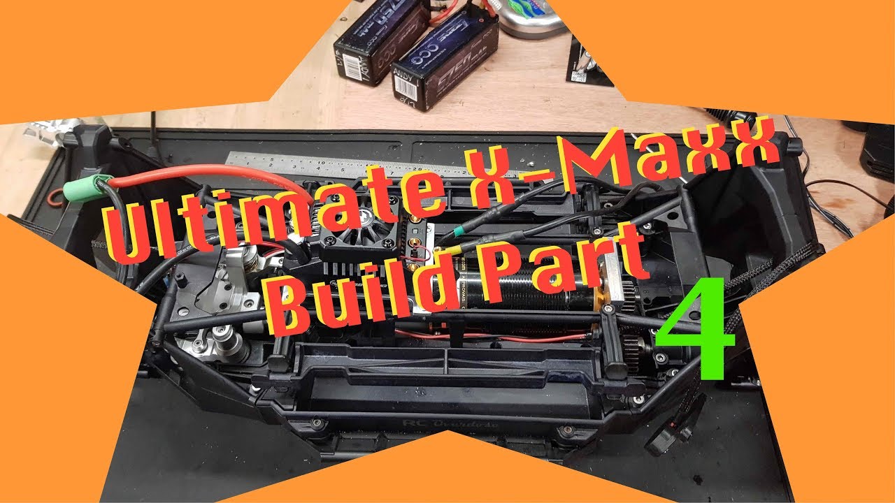 Traxxas X maxx Ultimate Build Part 4 - YouTube
