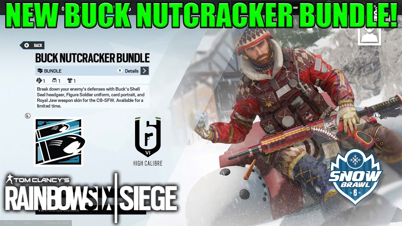 Buck Nutcracker Bundle - Rainbow Six Siege - YouTube