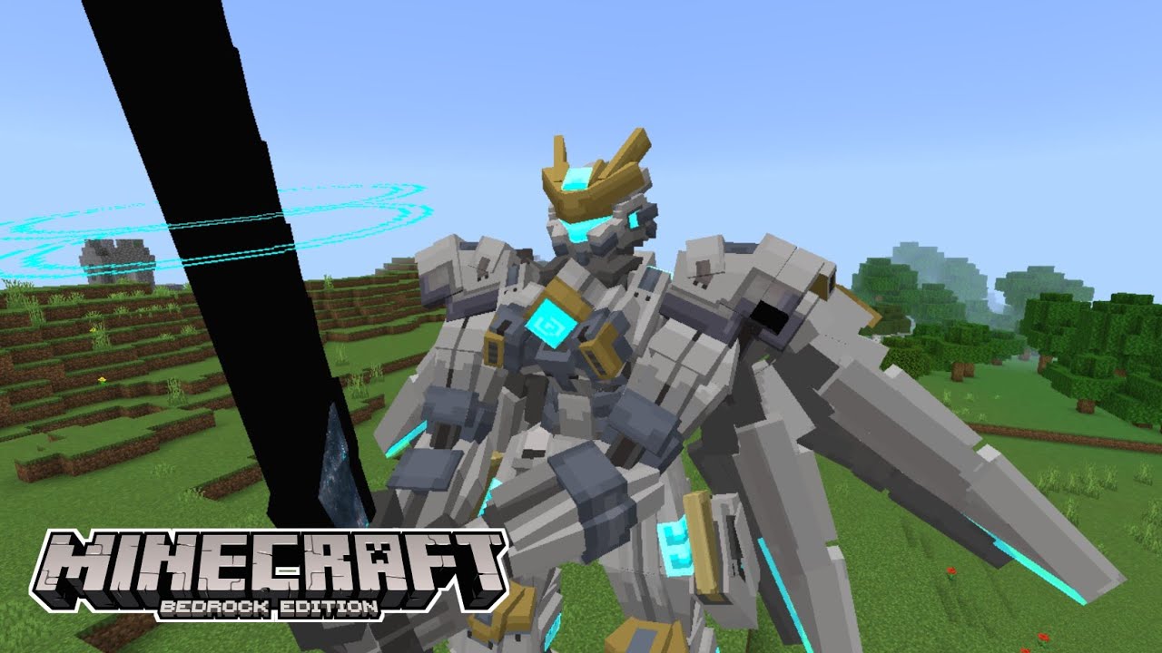 ADDON CYCLONE MECHA MCPE 1.19+ - YouTube