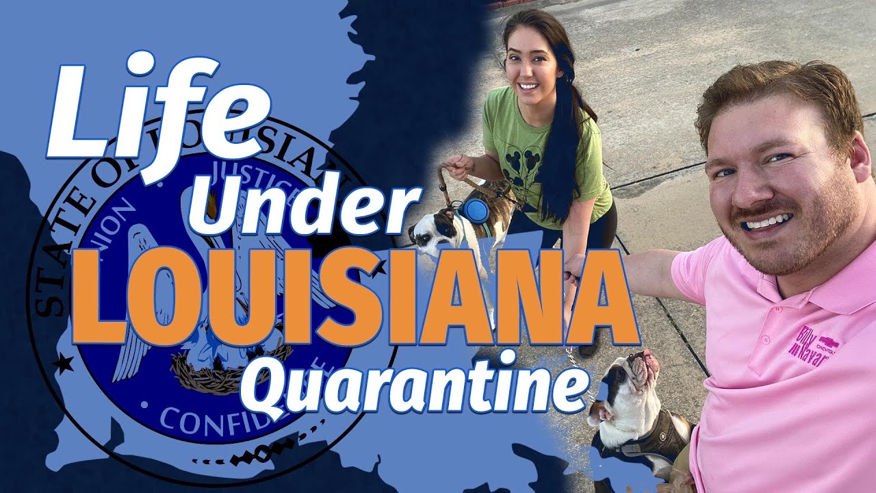 Our New Routine in Louisiana (Quarantine Vlog) - YouTube