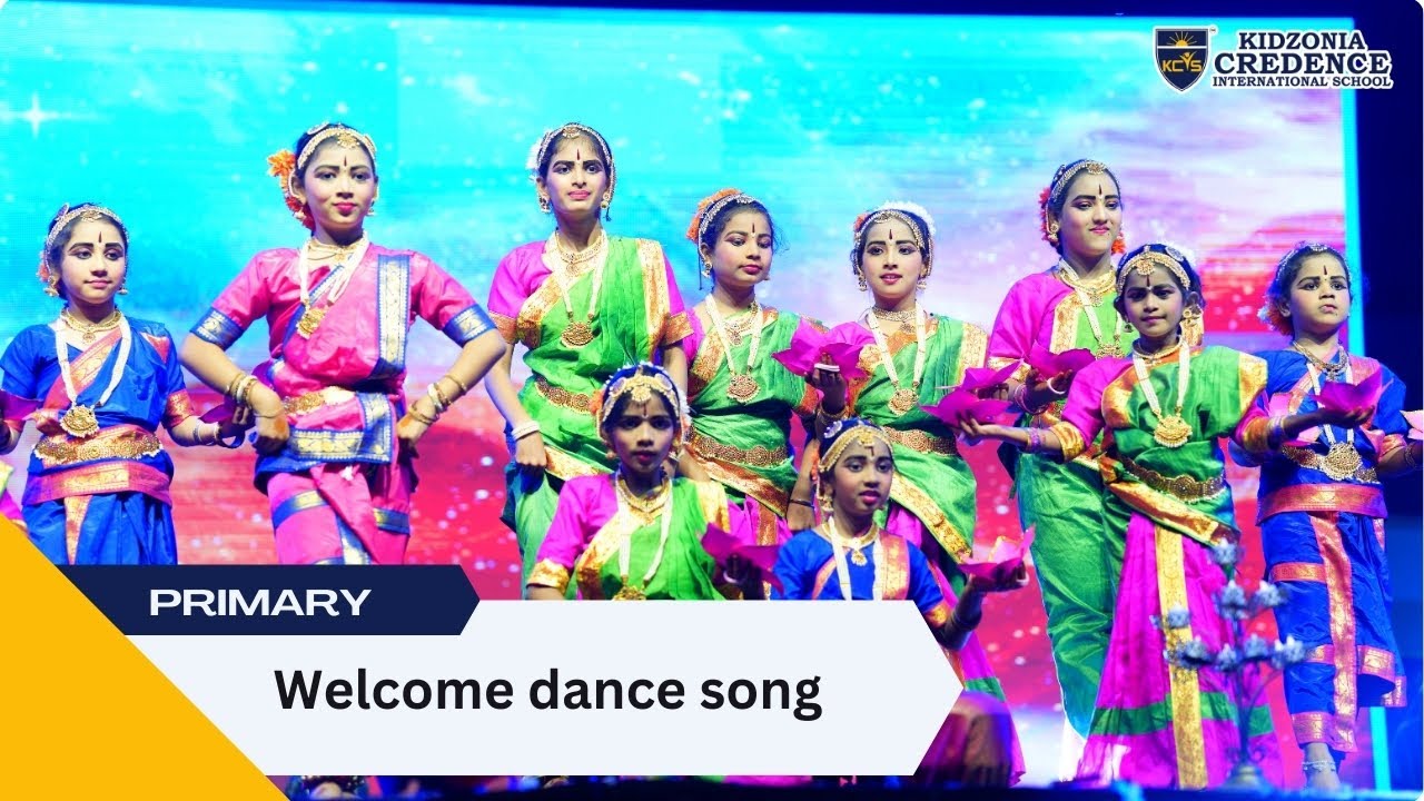 Welcome Dance Performance | Class 3, 4, 5 | Kidzonia Credence Kids ODF ...