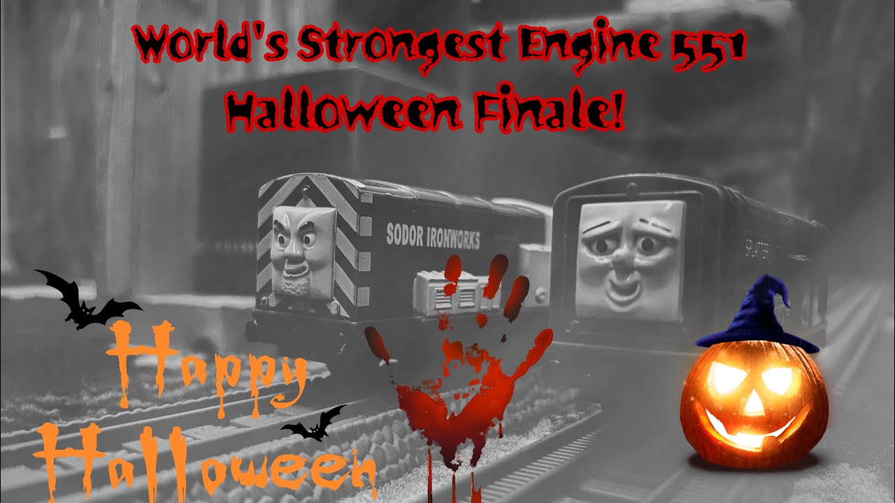 HALLOWEEN FINALE | Thomas & Friends - World’s Strongest Engine 551 ...