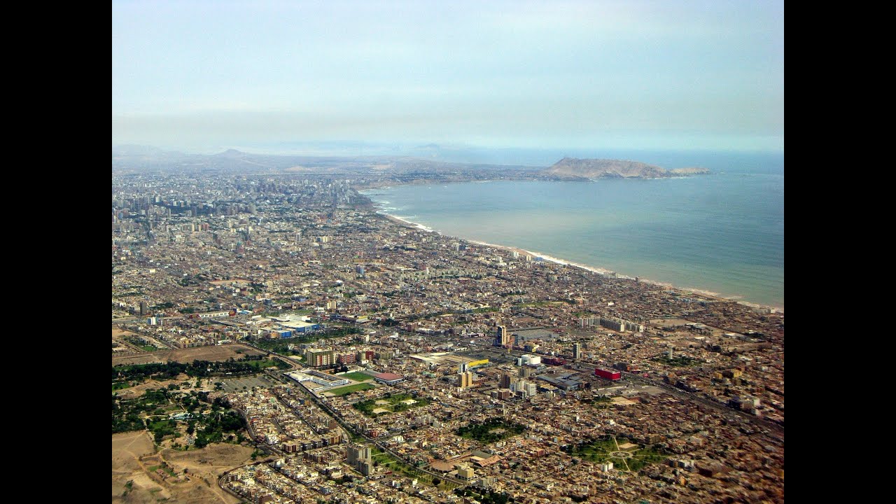 Flying over Lima, Peru, South America - YouTube