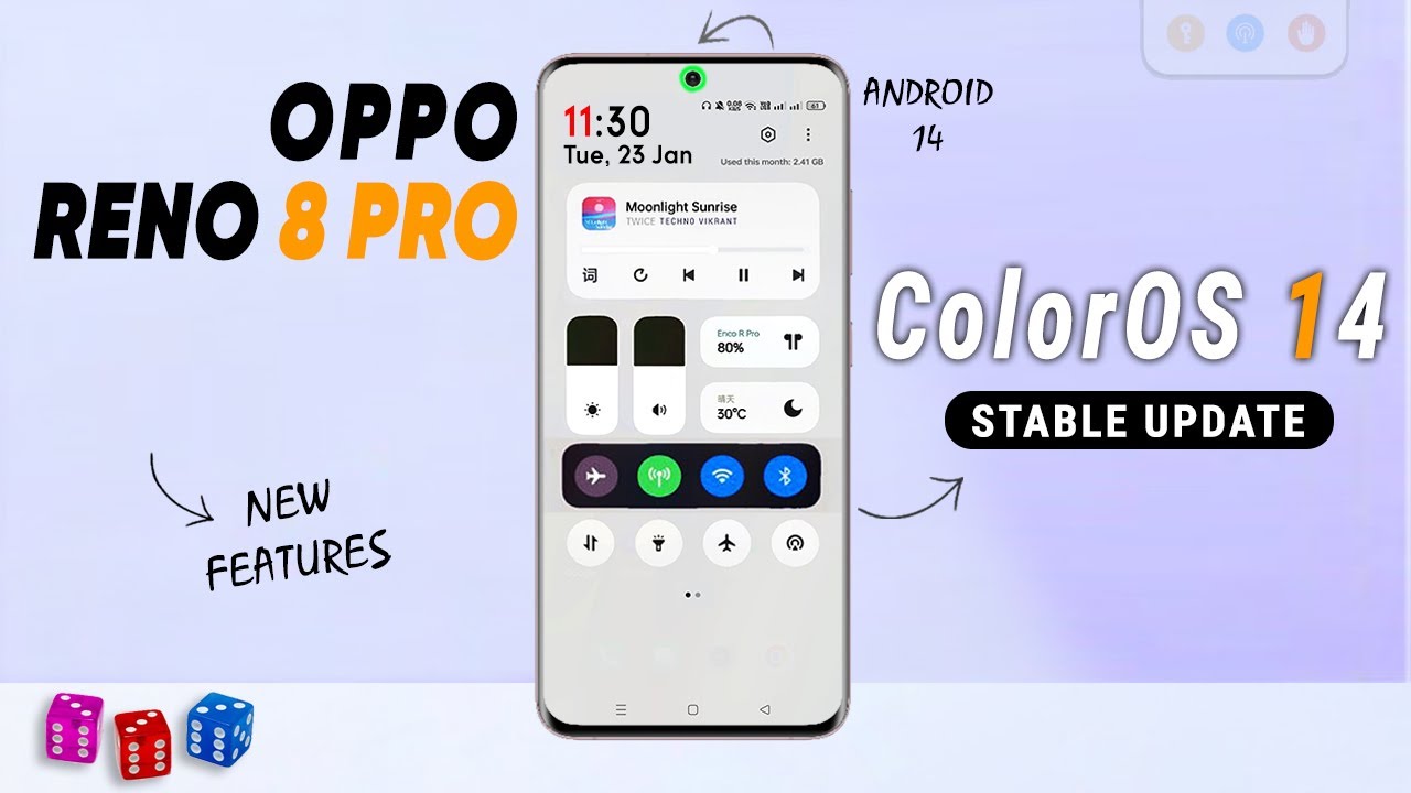 Oppo Reno 8 Pro New Update | ColorOS 14 Full Review | Reno 8 New ...