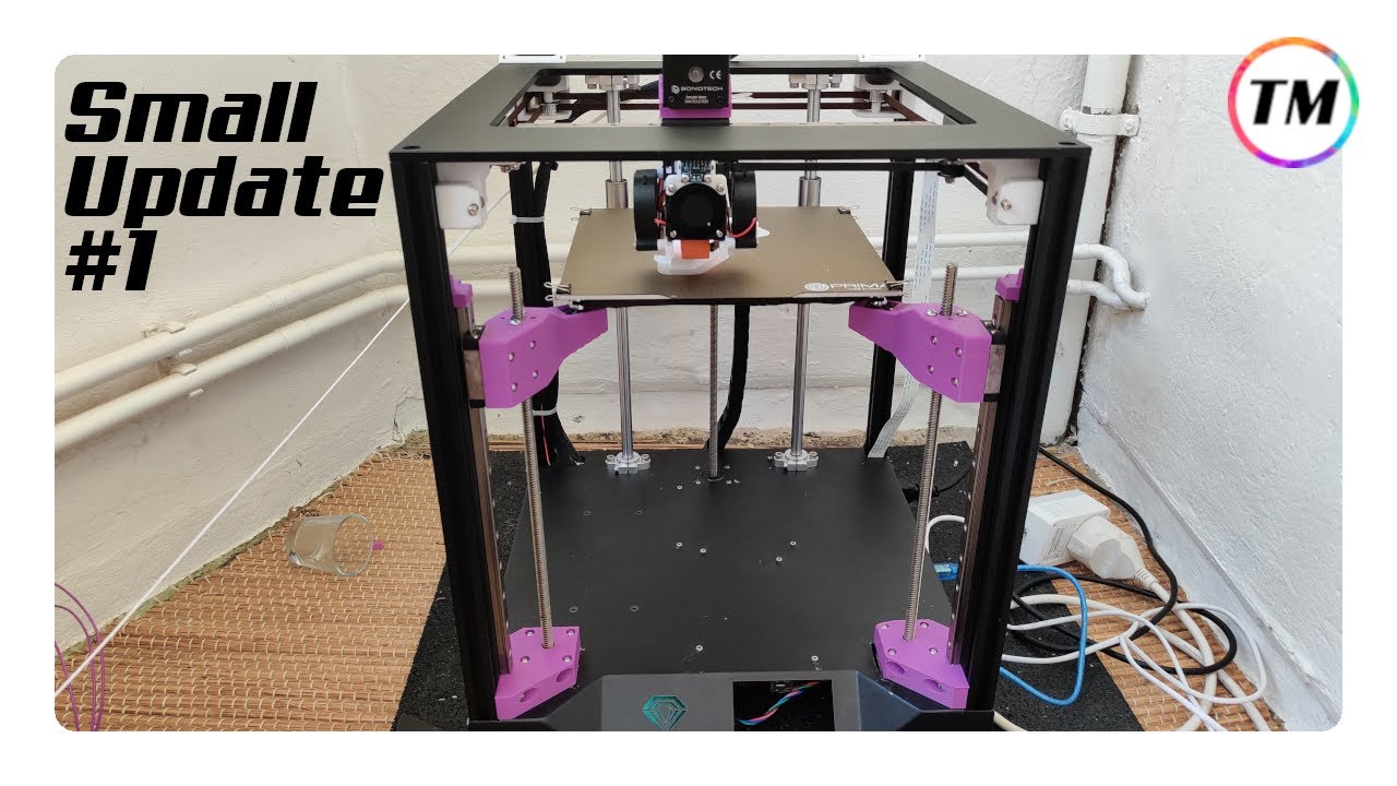 Small Update #1 Triple Z-Axis testing Panda Cube / Sapphire Pro - YouTube