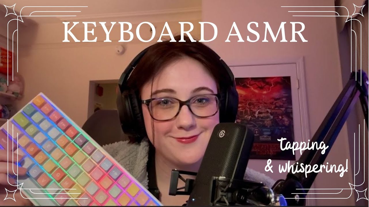 keyboard tapping ASMR! :) - YouTube