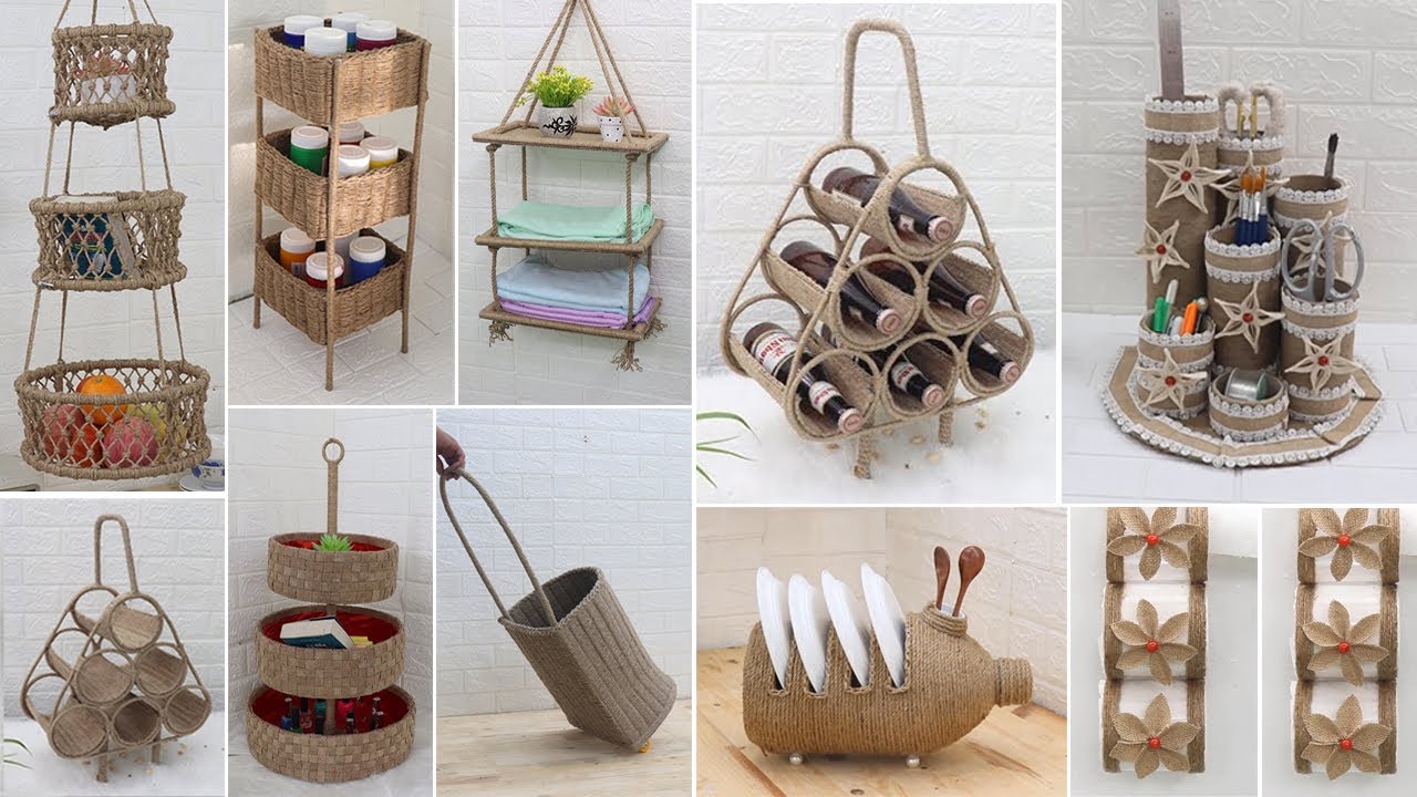Craft Ideas For Adults Using Waste Material