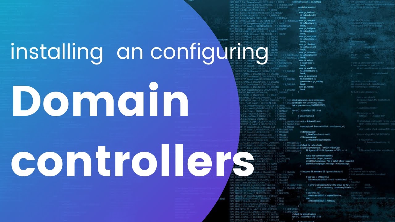 Installing and configuring domain controllers windows server 2016 - YouTube