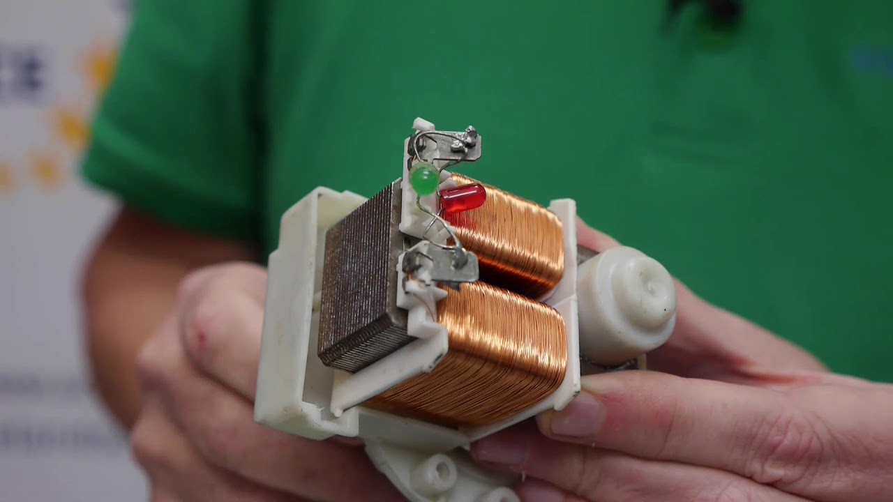 00164 Washing machine electricity generator - YouTube