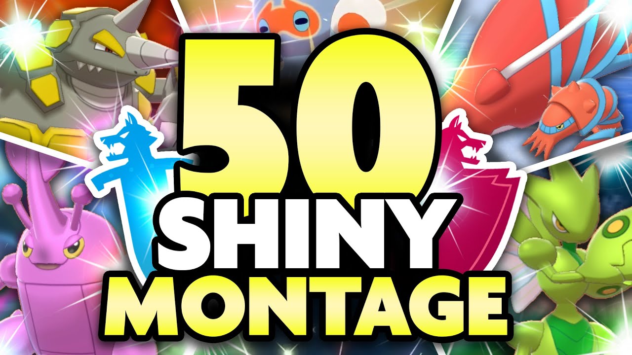 50 AMAZING SHINY POKEMON REACTIONS! Pokemon Sword and Shield Shiny ...