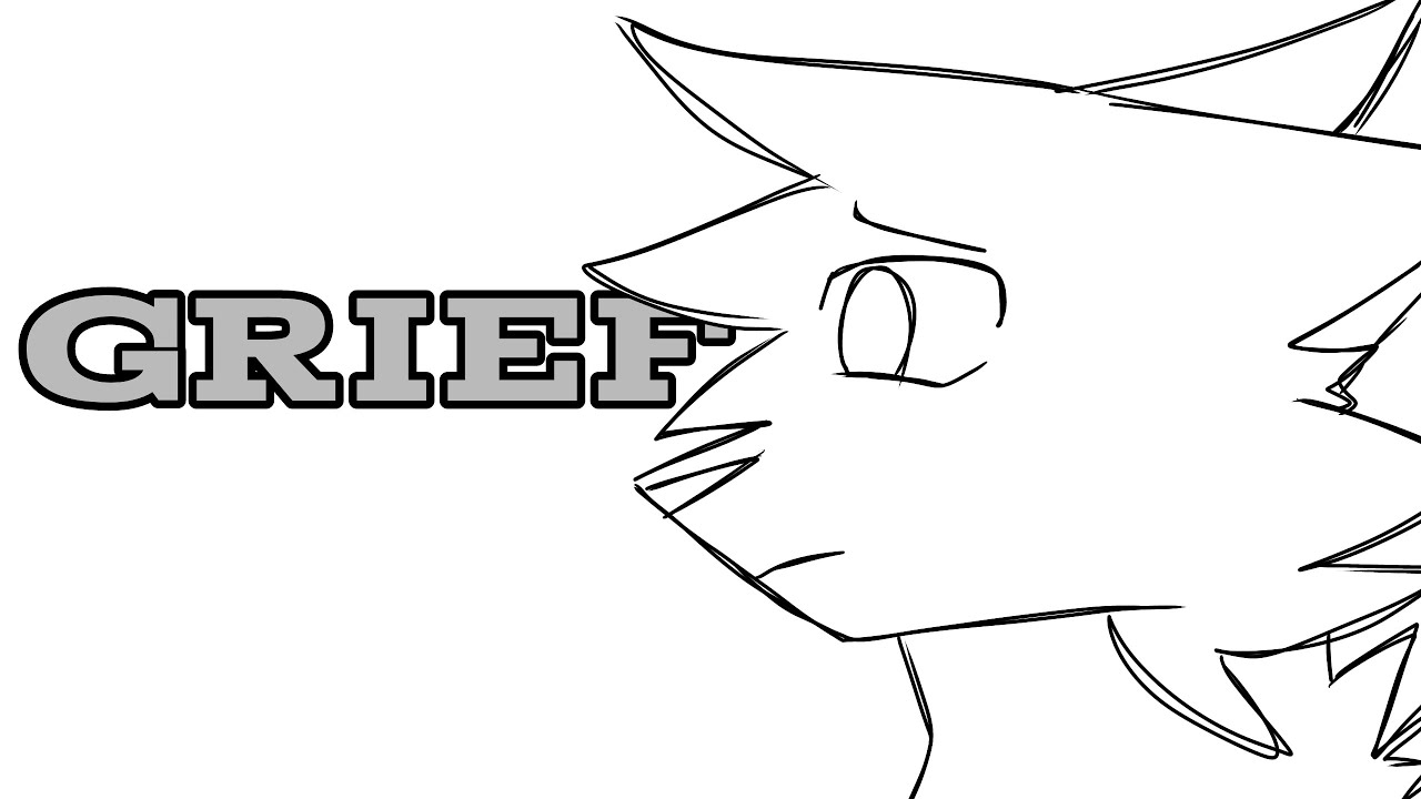 Grief // Animation Line-art Test // Cat in Cake - YouTube
