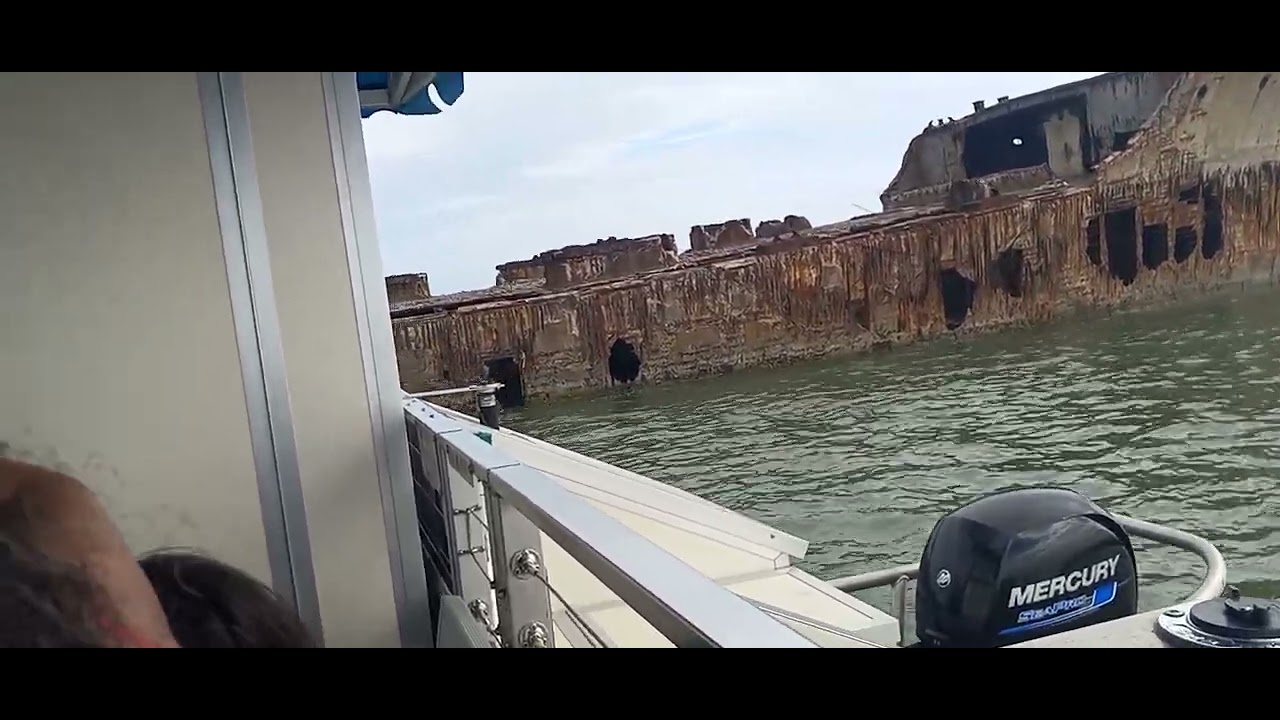 ss selma....galveston island - YouTube