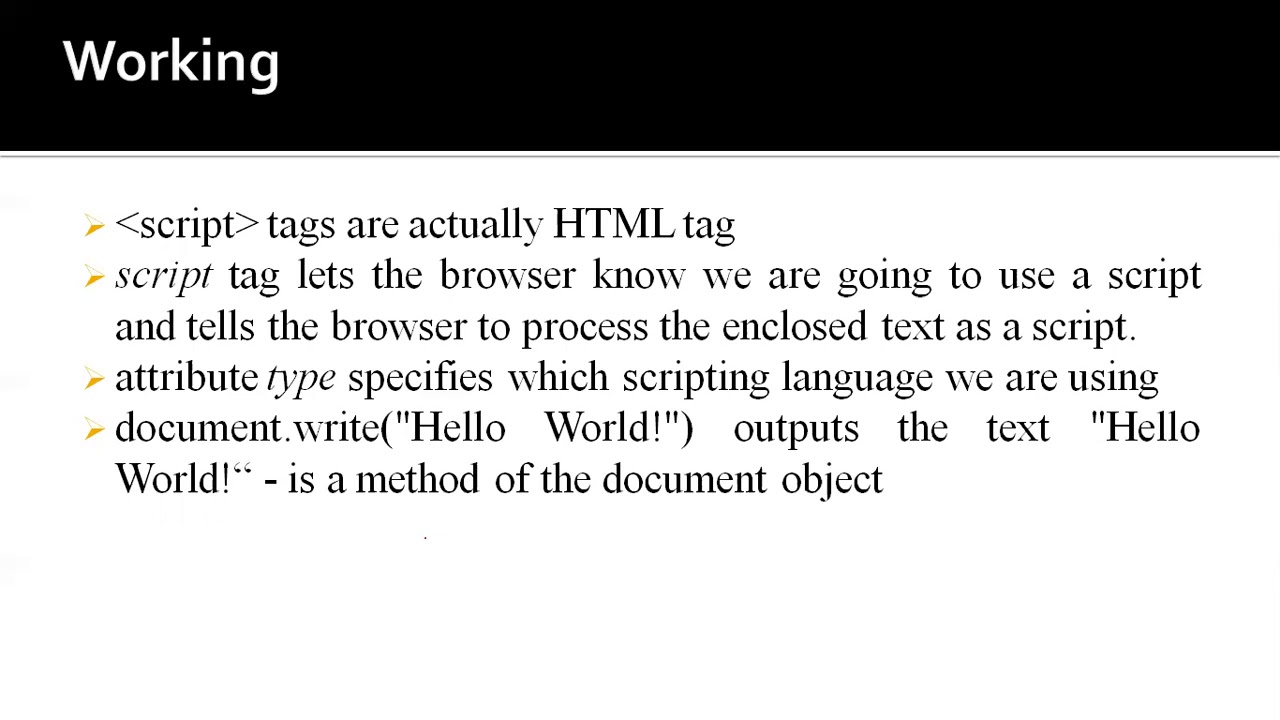 19 Introduction to VBScript - YouTube