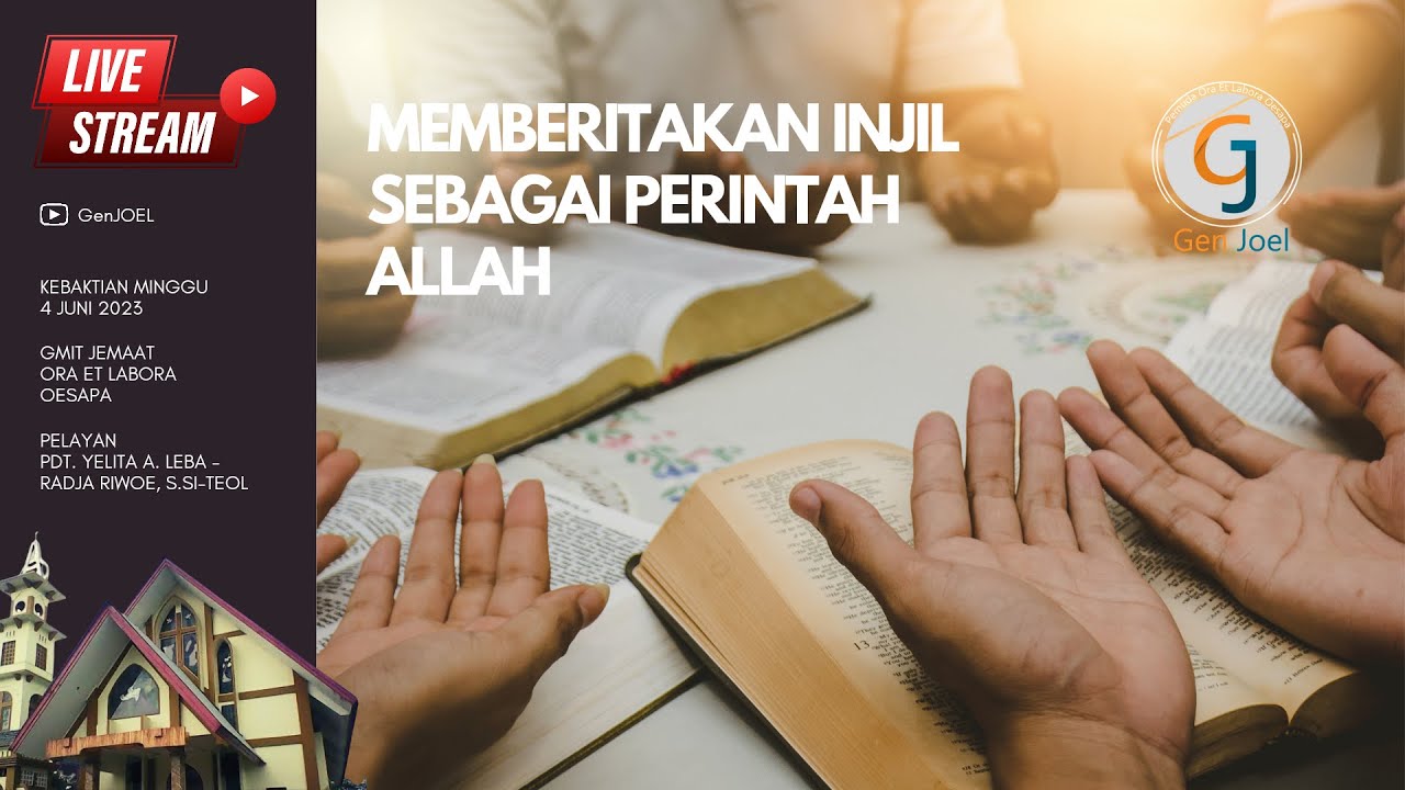 “MEMBERITAKAN INJIL SEBAGAI PERINTAH ALLAH” - YouTube