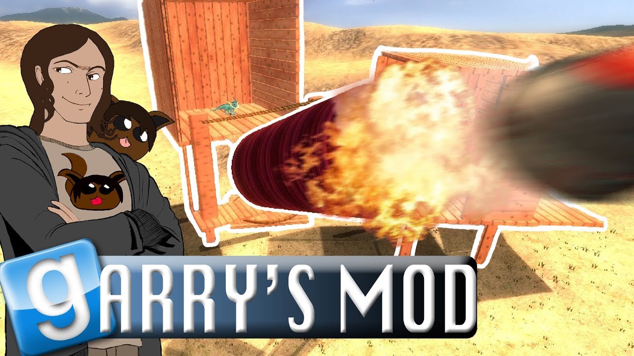 Cannons, & Base Defenses - Gmod - Fort Battle Royale! - YouTube