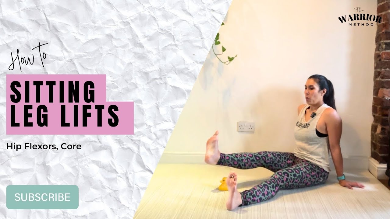 Sitting Leg Lifts | Strengthen Your Core & Hip Flexors - YouTube