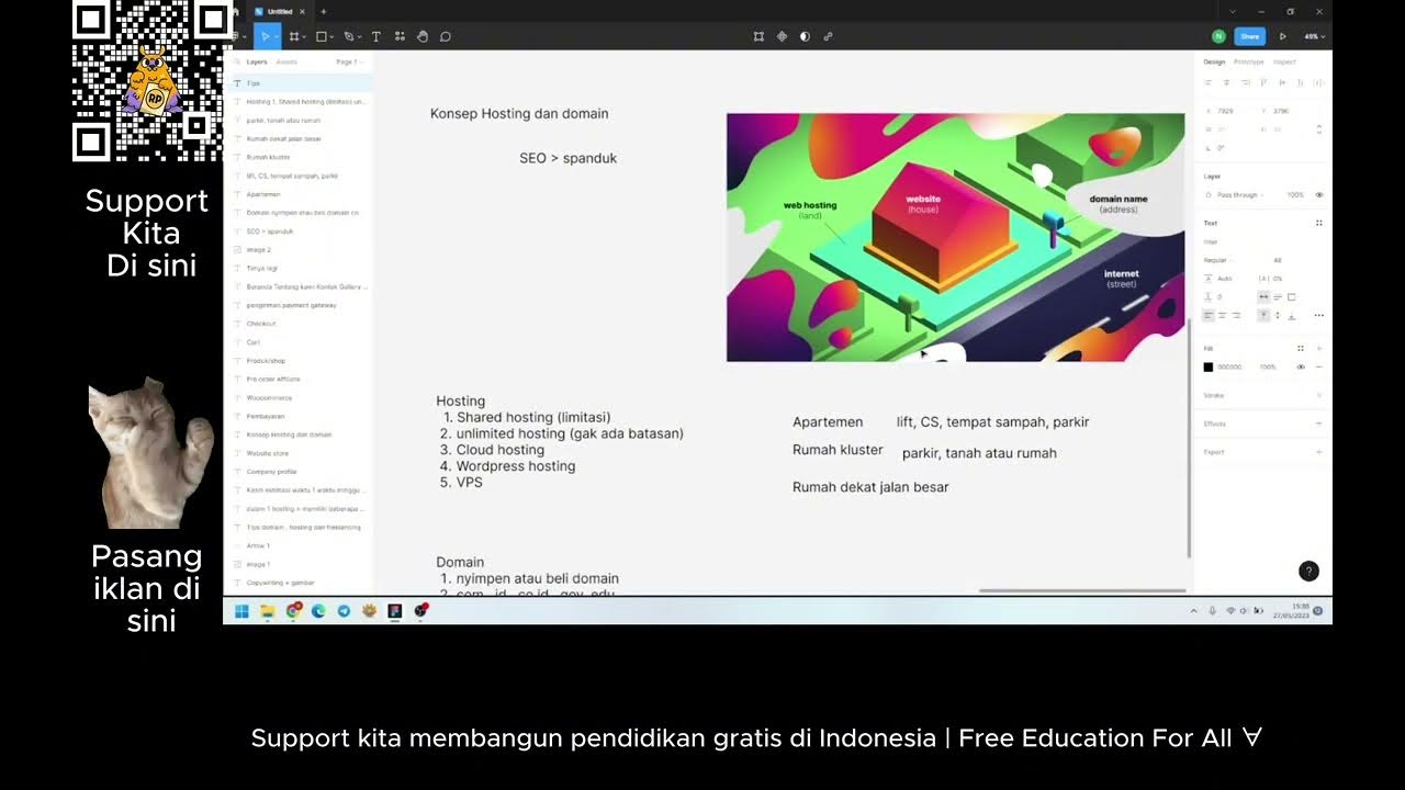 Web1.2 Konsep Hosting dan Domain | Belajar Bareng Novan - YouTube