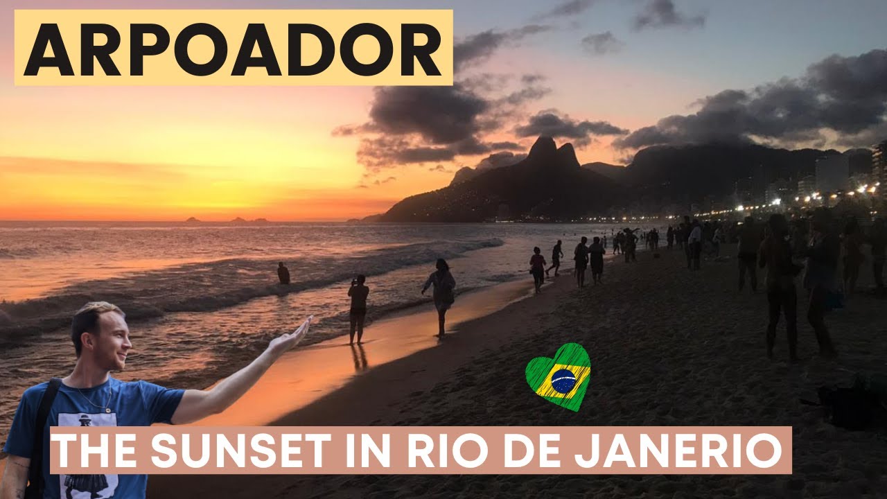 Where To Watch The Sunset in Rio de Janeiro | The Most Magical Sunset ...