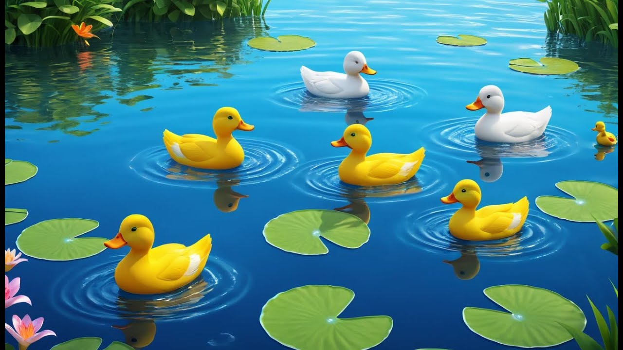 Ducks Go Quack and Fish Go Swish | Fun Animal Song for Kids | Quacking ...