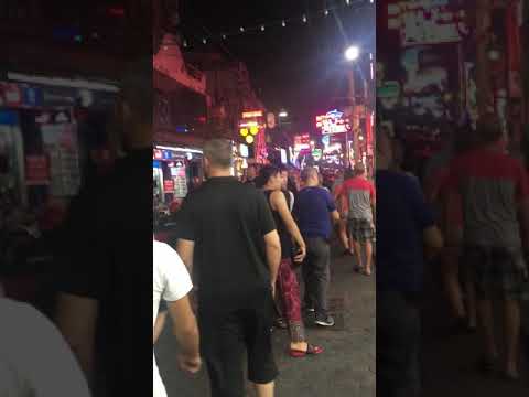 Tayland walking street gece gezmeleri
