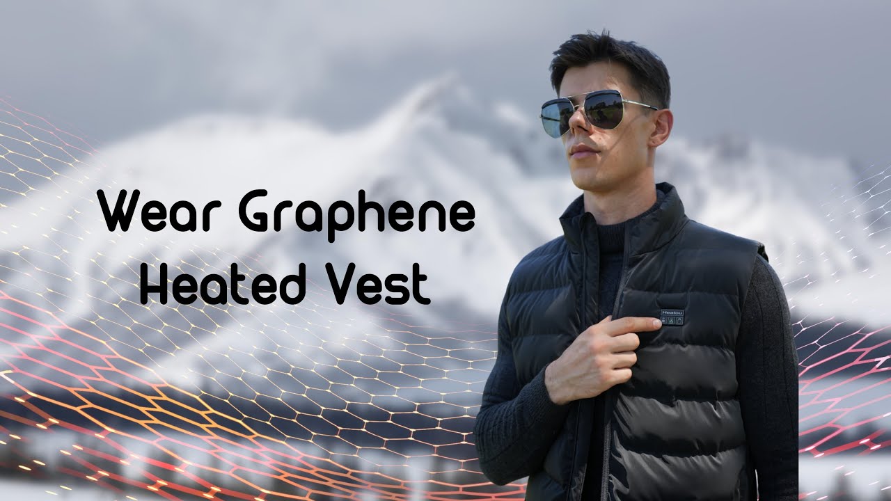 The latest graphene heated vest, the best Christmas gift - YouTube