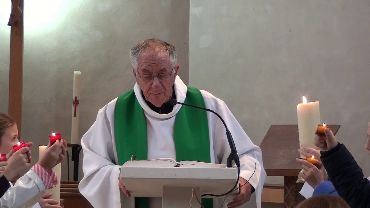 Lecture de l'Evangile par le Père Joseph Potiron, Dimanche 12 novembre ...