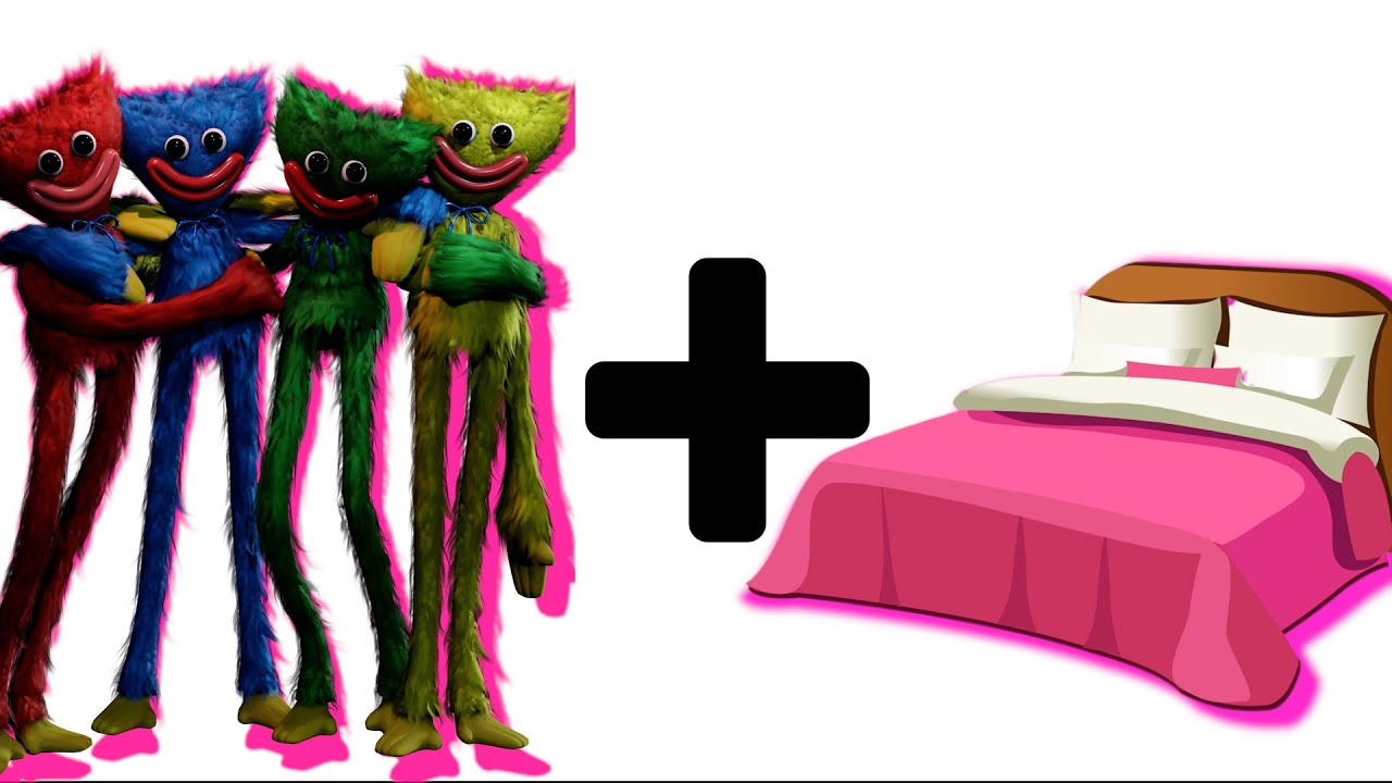 Huggy Buddies + Bed = ??? Poppy Playtime Animation #65 - YouTube