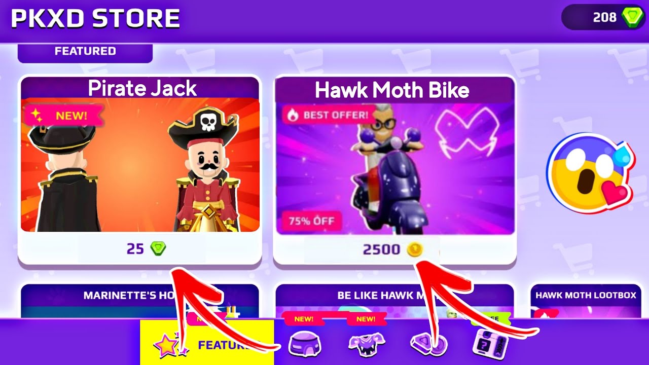 PK XD New Pirate Jack Outfit & Hawk Moth Bike | PK XD Miraculous ...