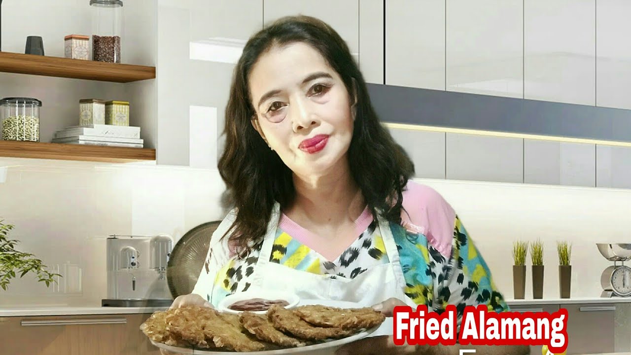 How To Cook Fried Alamang (Ukoy ) - YouTube