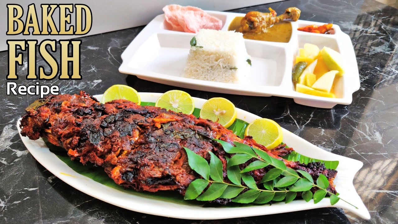 BAKED FISH || Fish recipe || Tastes of bhatkal || Gobra mhawre# ...