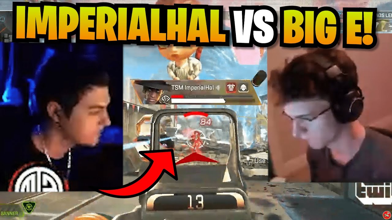 when TSM ImperialHal got into a 1v1 against BIG E in pred lobby! - YouTube