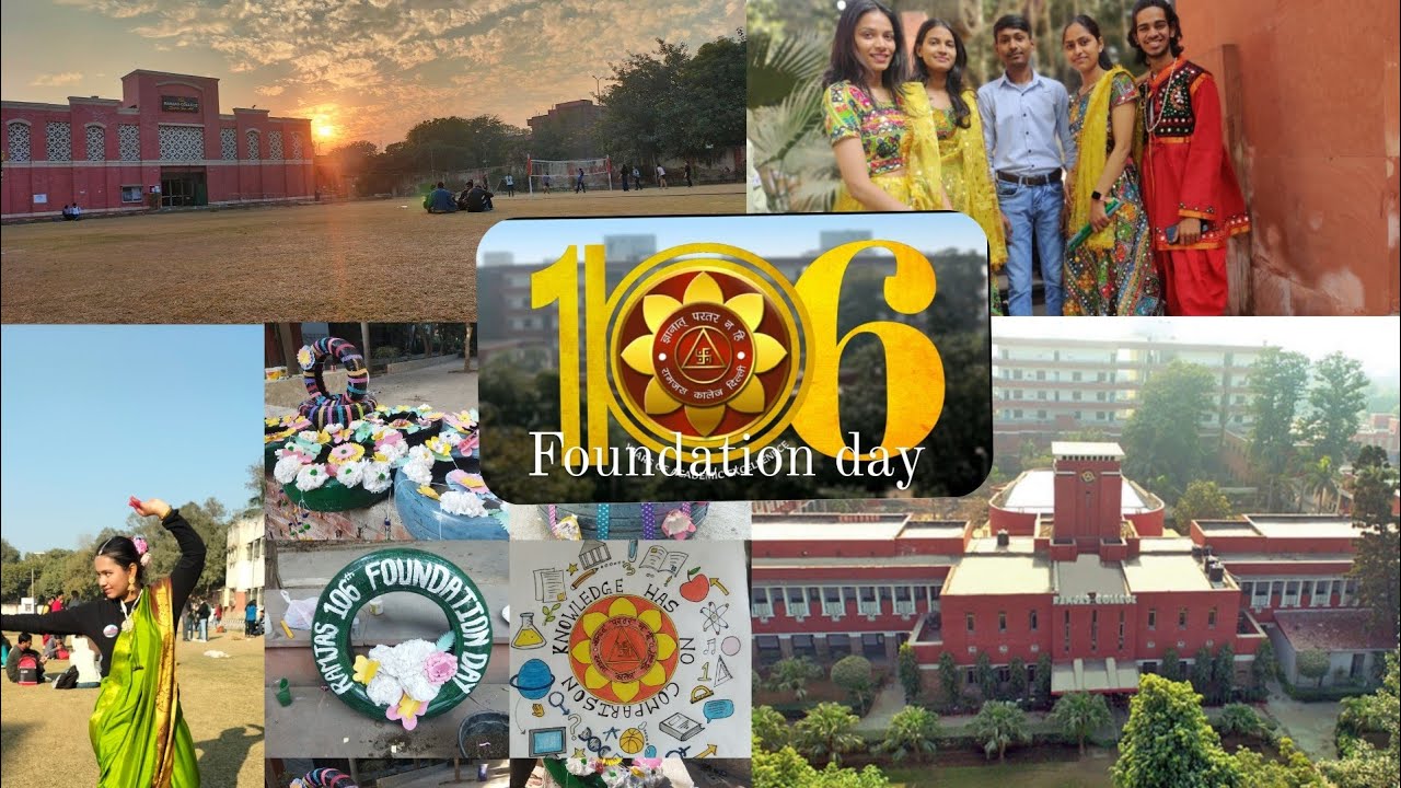 106th Foundation Day of Ramjas College || 106th Celebration Ramjas ...